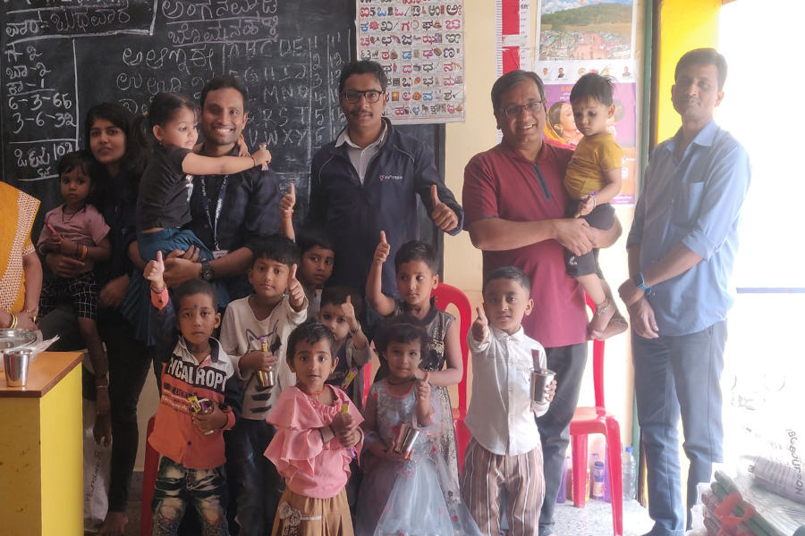 Empowering Little Learners: Our Donation to Anganwadi | Nextuple